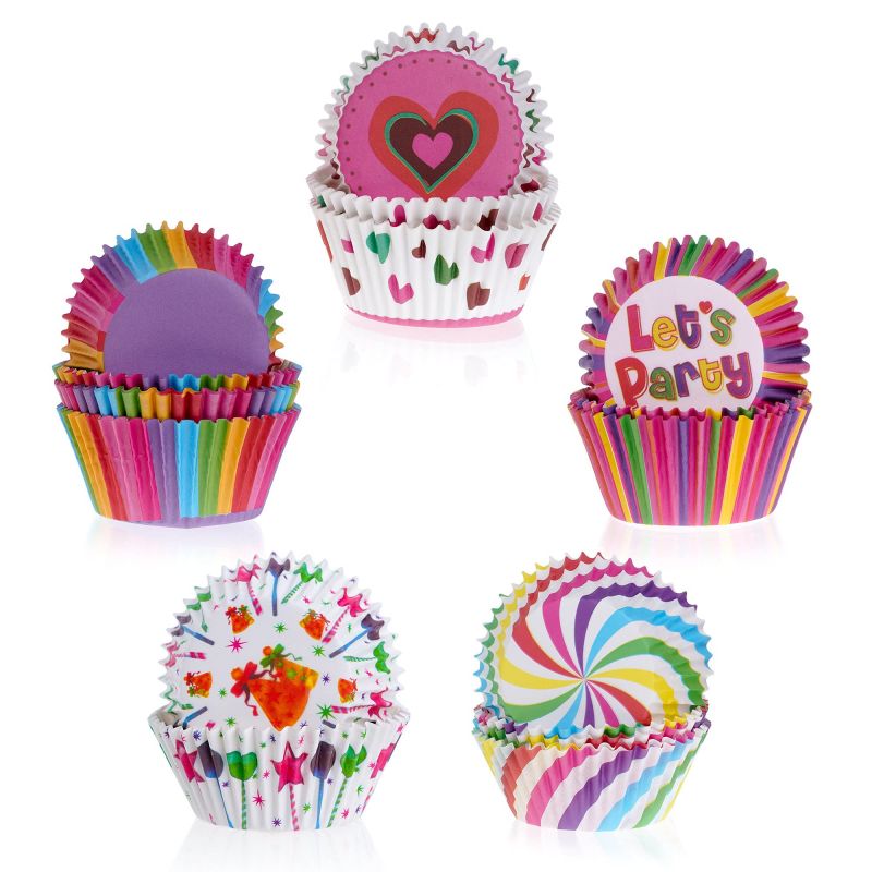Rainbow Styles Birthday Party Styles Cupcake Liners - SUNBEAUTY