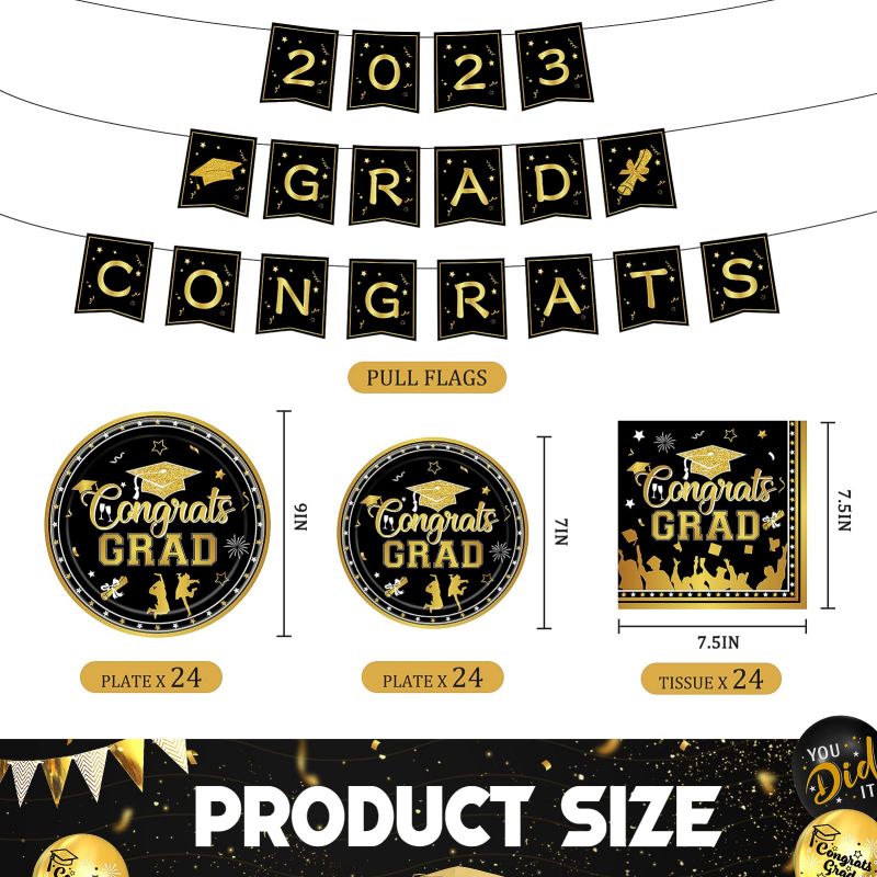 Graduation Party Supplies, Graduation Tableware Party Plates Cups ...