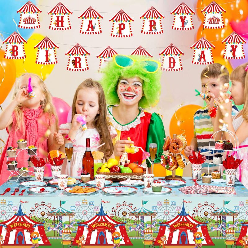 10 Pieces Carnival Party Decorations Circus Theme Party Decorations ...