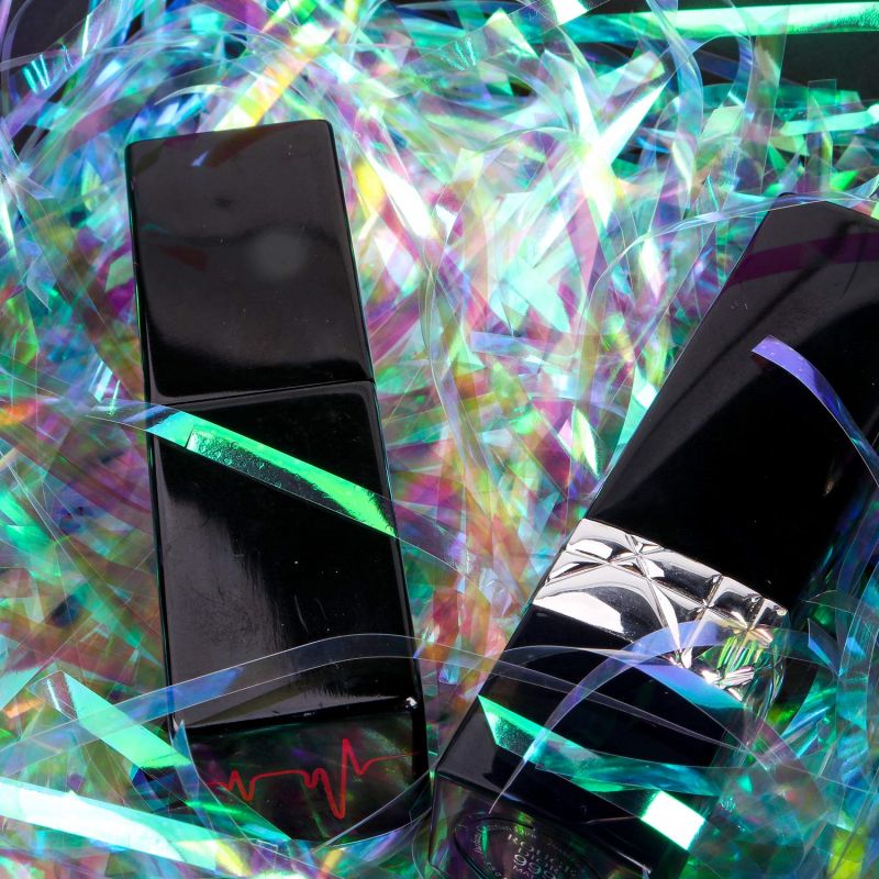 1LB Sparkly Iridescent Film PP Hamper Shreds & Strands Shredded Crinkle ...