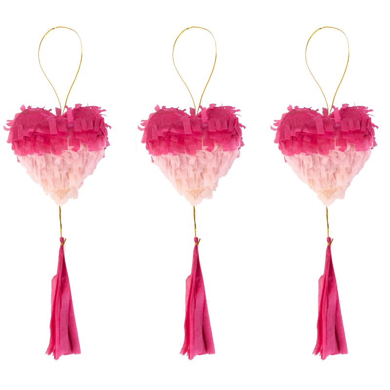 Mini Pink Heart Pinatas Valentine's Day Pinata Wholesale Distributors ...