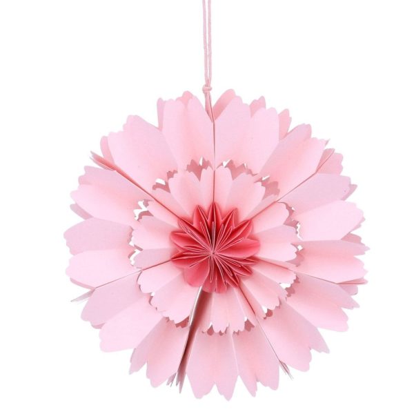 Custom-made Dip Dye Ombre Tissue Paper Flower Fan Decorations Set ...