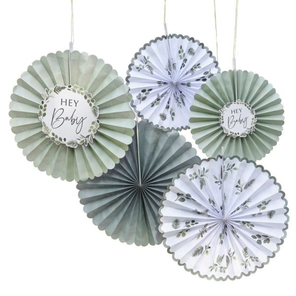 Custom-made Dip Dye Ombre Tissue Paper Flower Fan Decorations Set ...